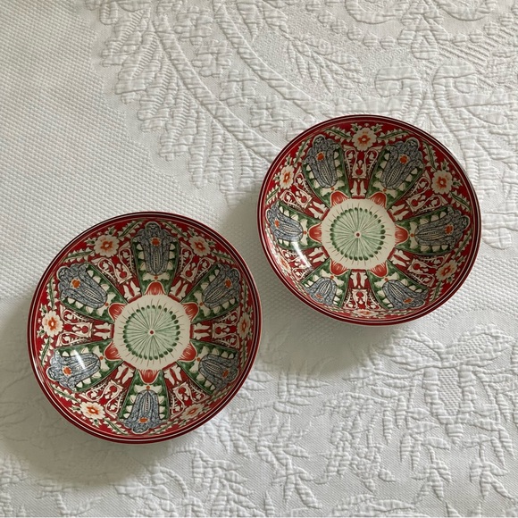 Pottery Barn | Dining | Pottery Barn Mezze Cereal Bowls Lot Of 2 | Poshmark
